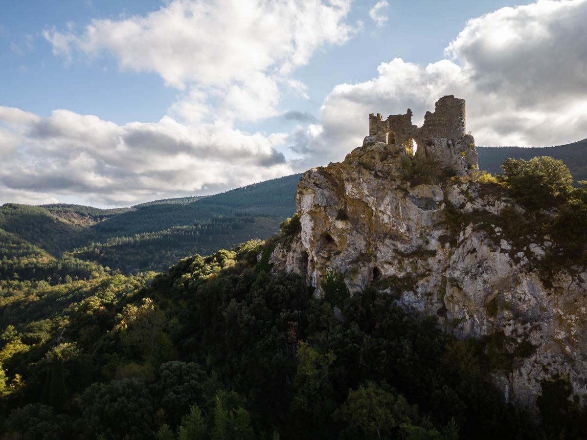 Château de Fenouillet, siège vicomtal | Agly Fenouillèdes Tourisme